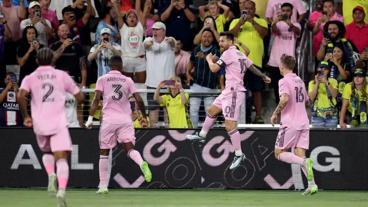 El golazo de Lionel Messi en la final del Inter Miami