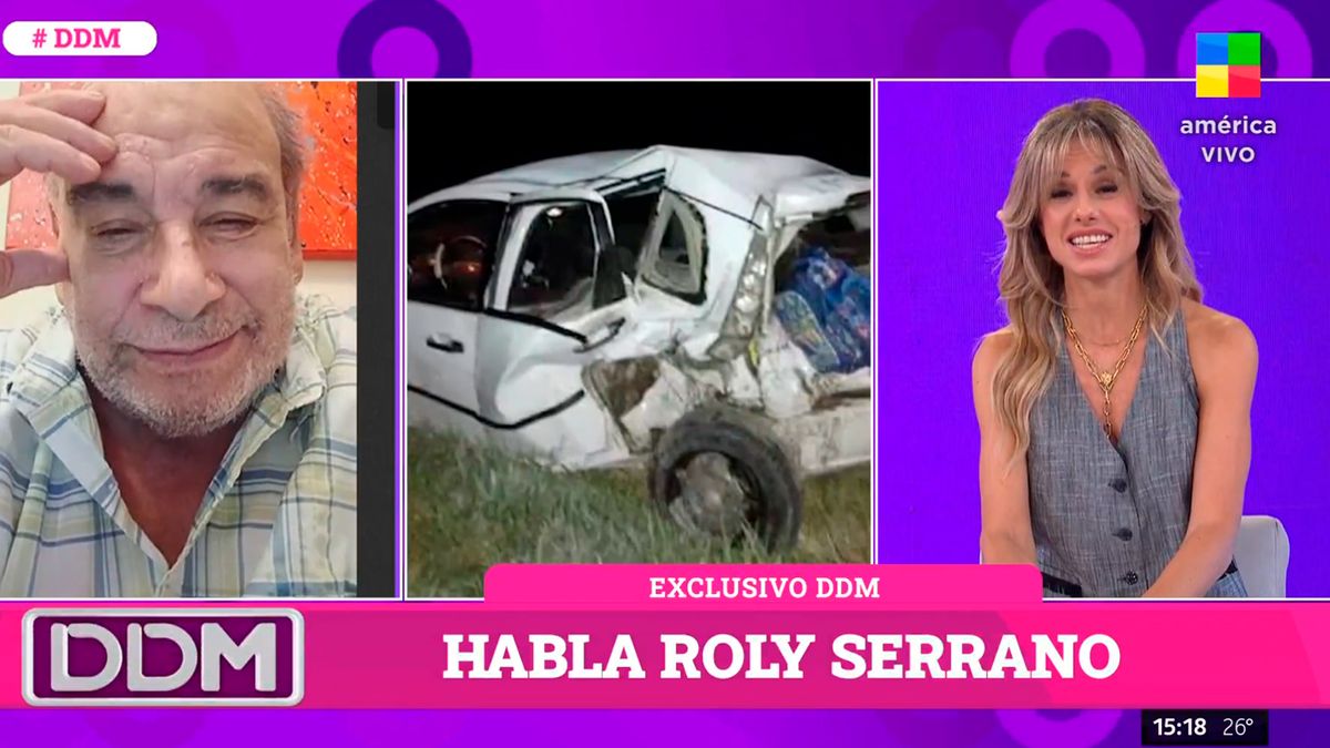 Roly Serrano reveló qué actor le dio un consejo clave antes de su grave ...
