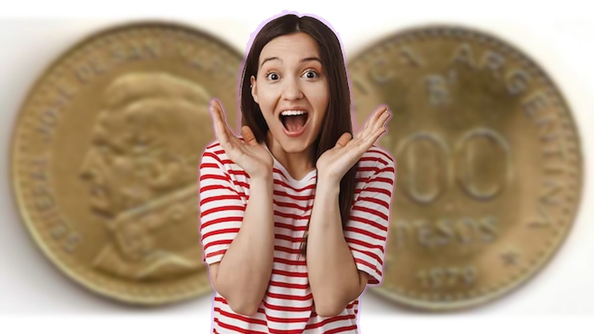 Pagan 1.000.000 al suertudo poseedor de esta moneda de 100 pesos