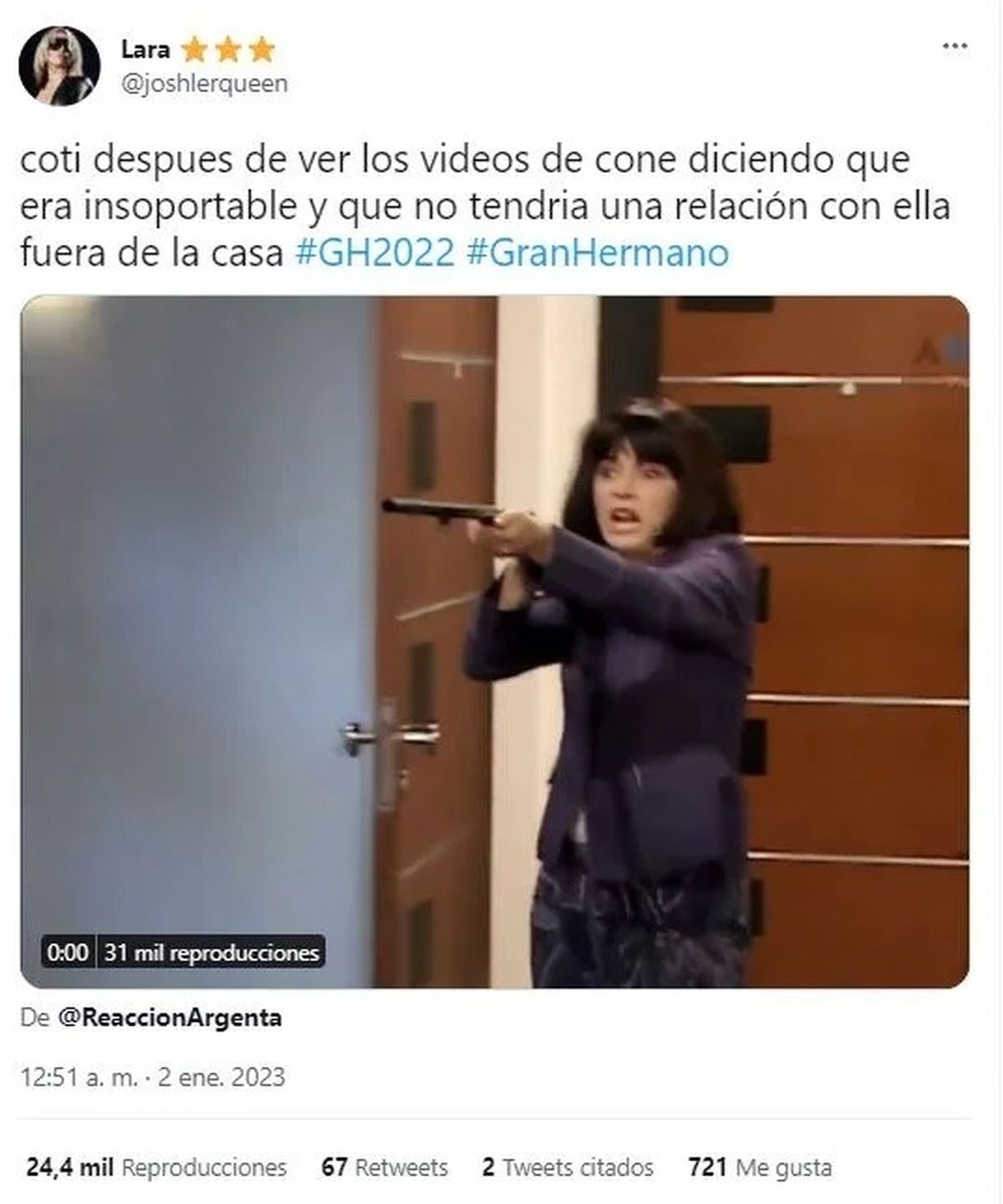 Coti Eliminada De Gran Hermano 2022 Los Mejores Memes
