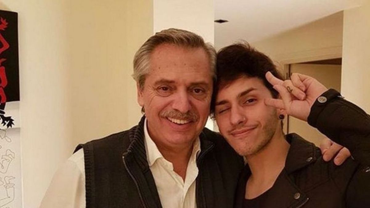 Dyhzy, el hijo de Alberto Fernández, habló de su papá y elogió a ...