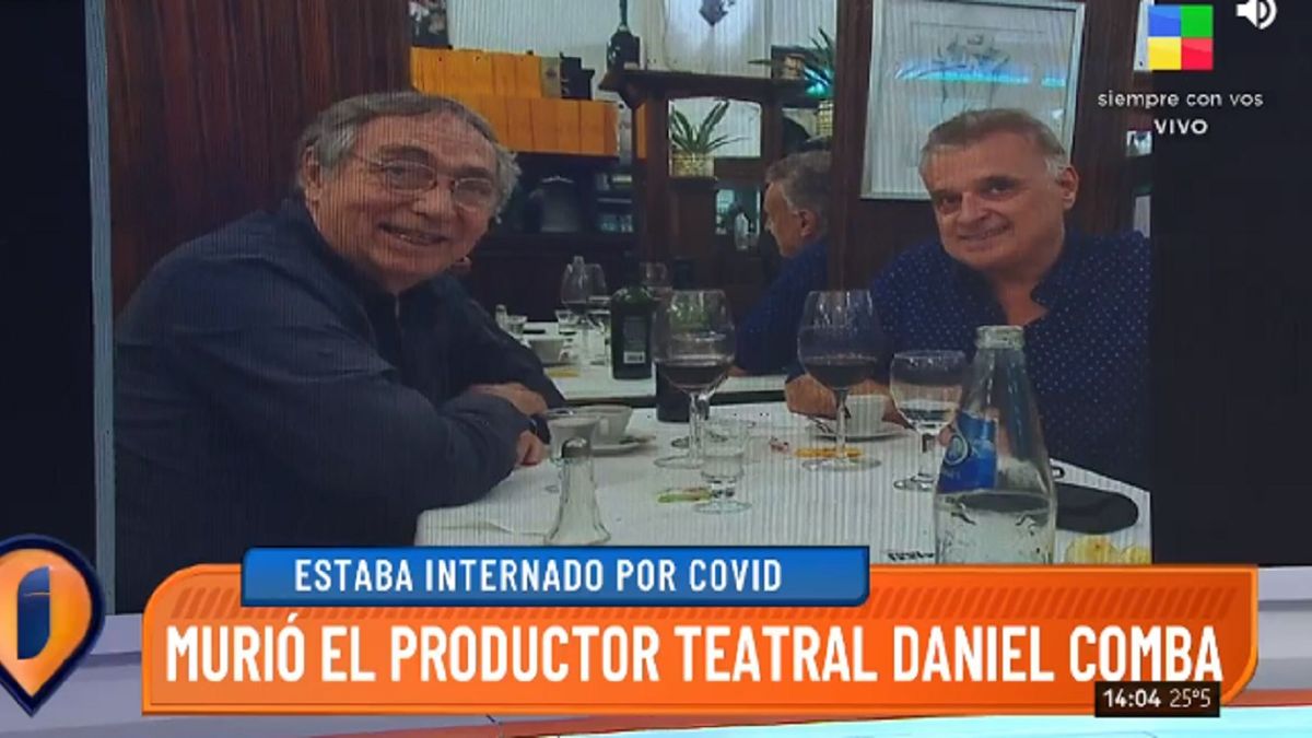 Murió el productor teatral Daniel Comba