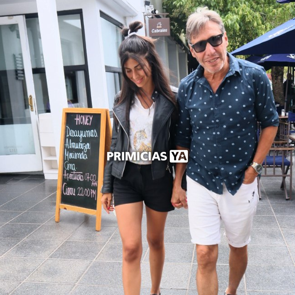 Lejos de los medios, Fabián Gianola se mostró muy enamorado con su ...