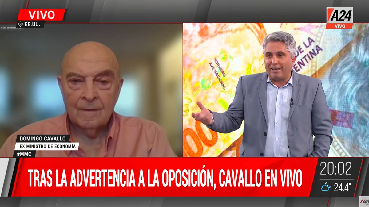 Domingo Cavallo reveló las claves del ajuste que deberá hacer el ...