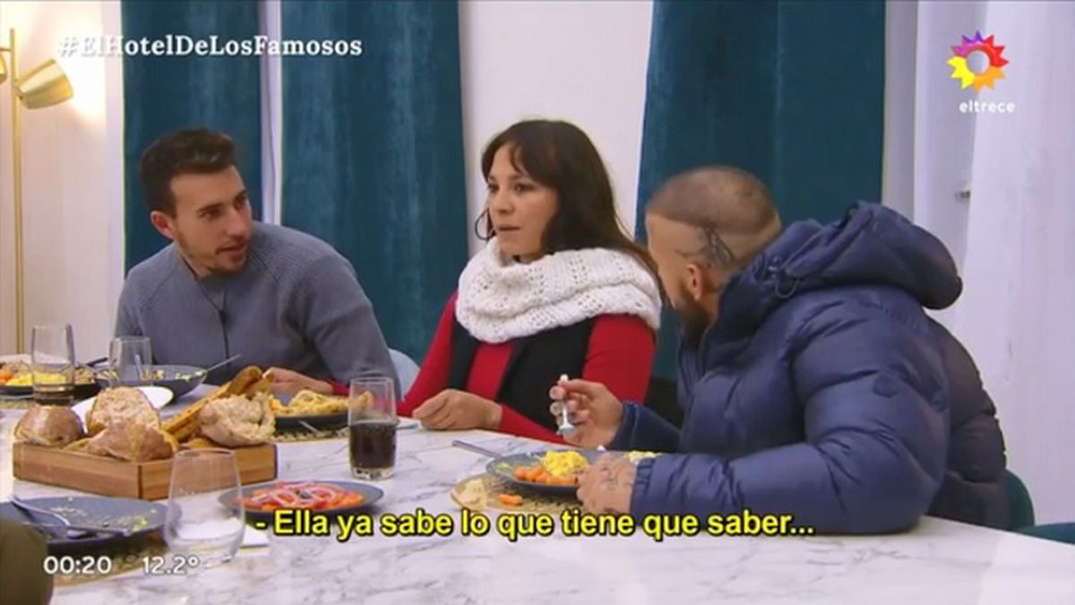 El video del primer beso de Locho Loccisano y Majo Martino en El hotel de los famosos