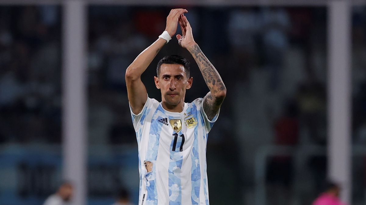 El canto de Di María en el banco que se volvió viral