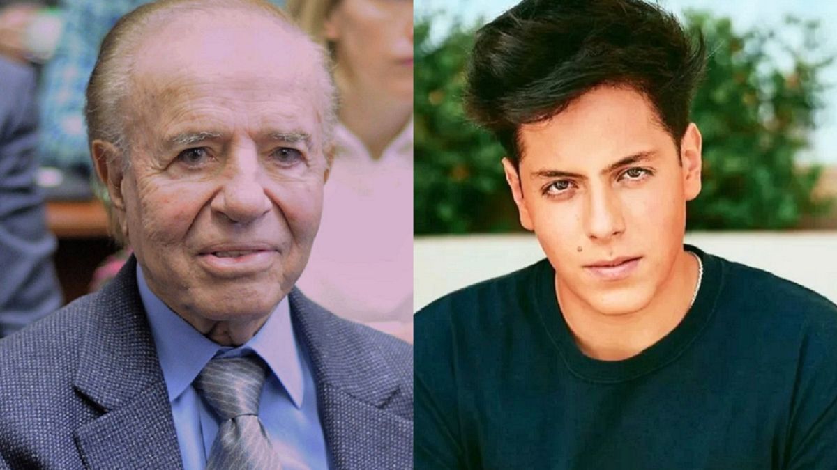 Máximo, el hijo de Cecilia Bolocco, reveló qué recibió de herencia de Carlos Menem y disparó: Me ...