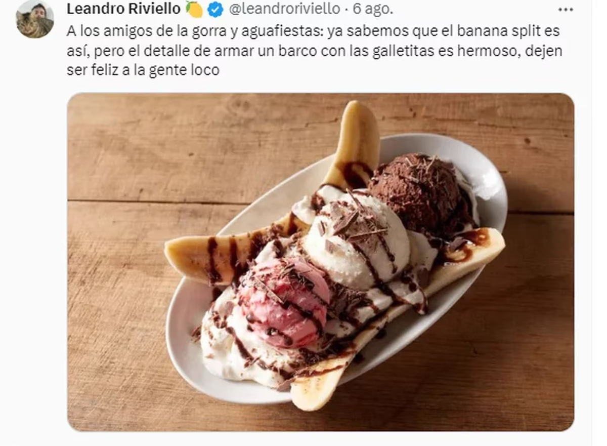 Te vas a quedar sin aliento cuando veas la versión del postre de Banana ...