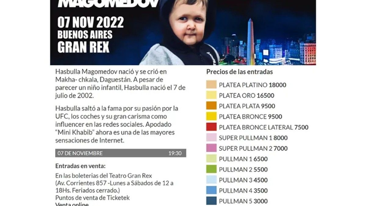 Hasbulla, la historia del niño ruso que mueve millones en las redes ...