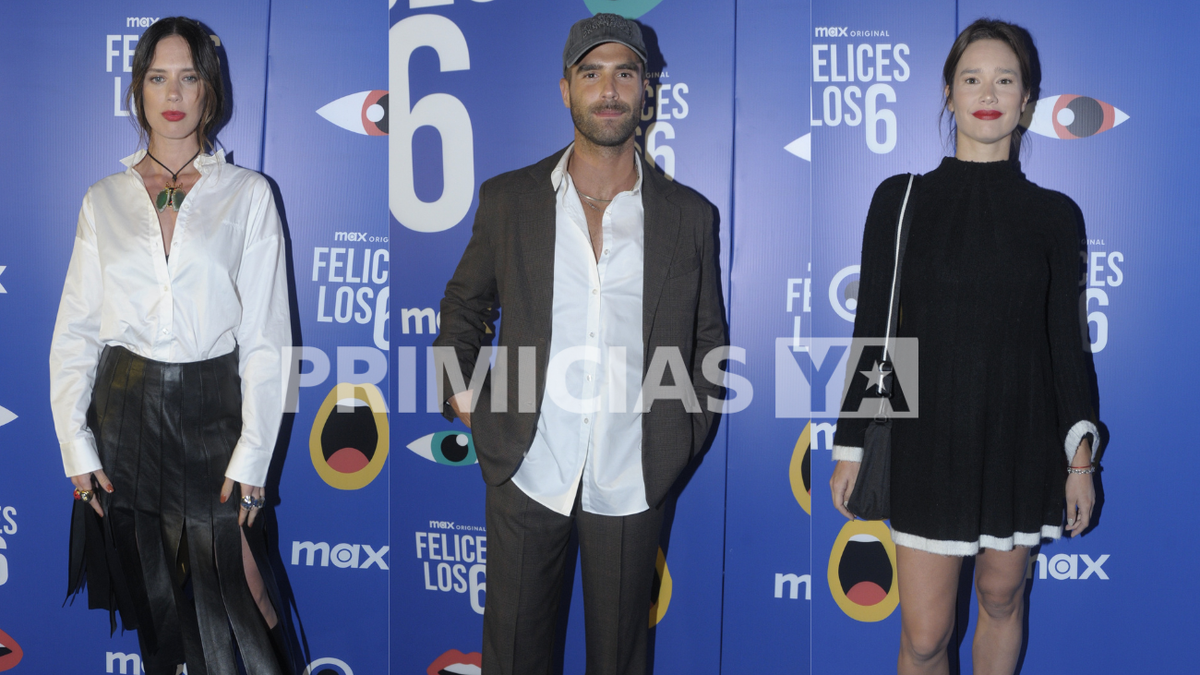 Los looks de los famosos en el estreno de Nicolás Furtado y Delfina ...