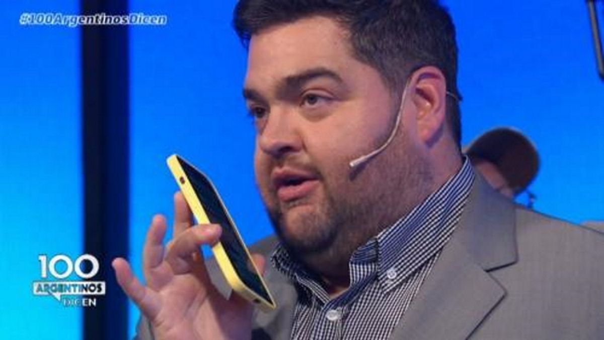 Darío Barassi interrumpió 100 argentinos dicen para mandarle un mensaje ...