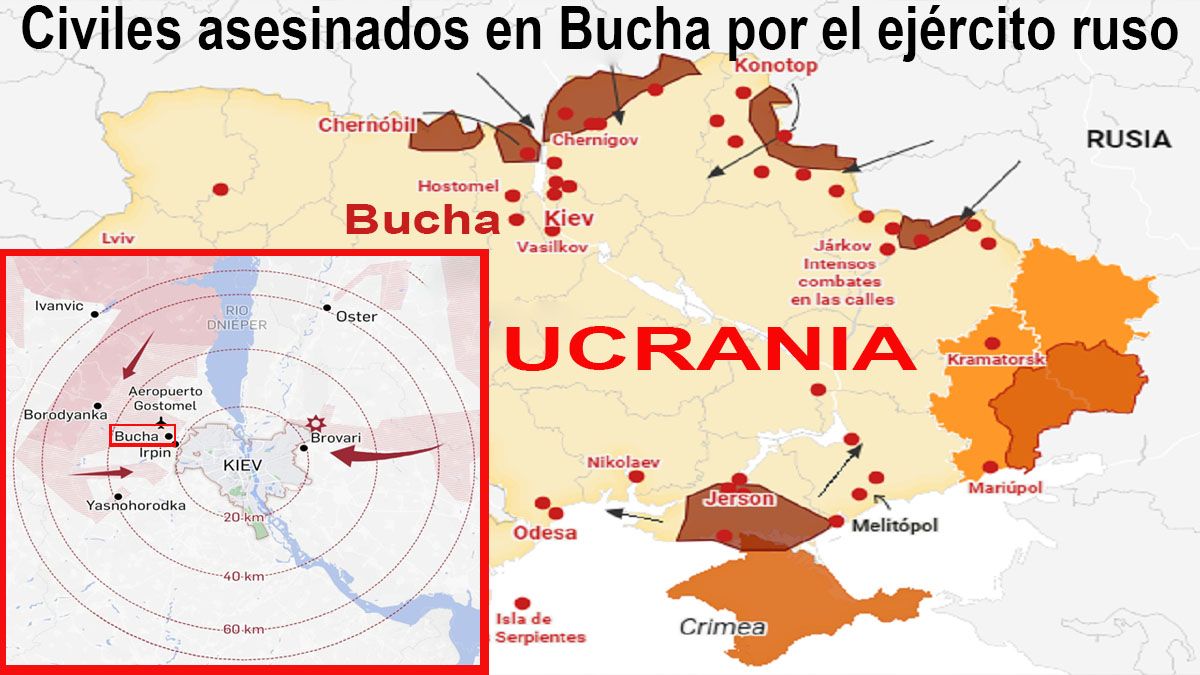 Tras las crudas imágenes de Bucha, Occidente denuncia crímenes de ...