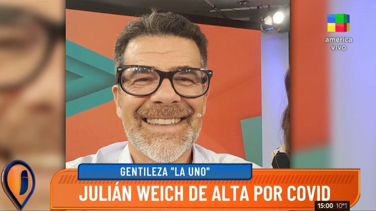 El audio con la palabra de Julián Weich: Es como que te morís pero ...