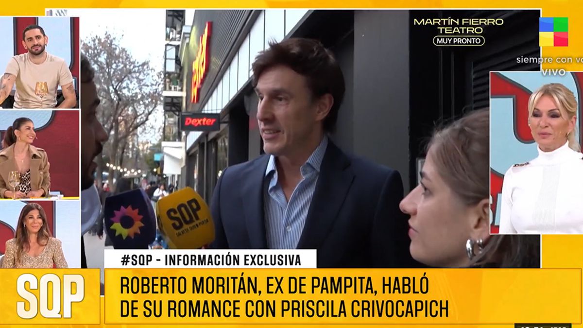 Roberto García Moritán confirmó su romance con Priscila Crivocapich: Esto es...