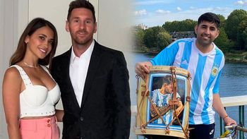 Furor por la foto de Lionel Messi y Antonela Roccuzzo con un reconocido ...