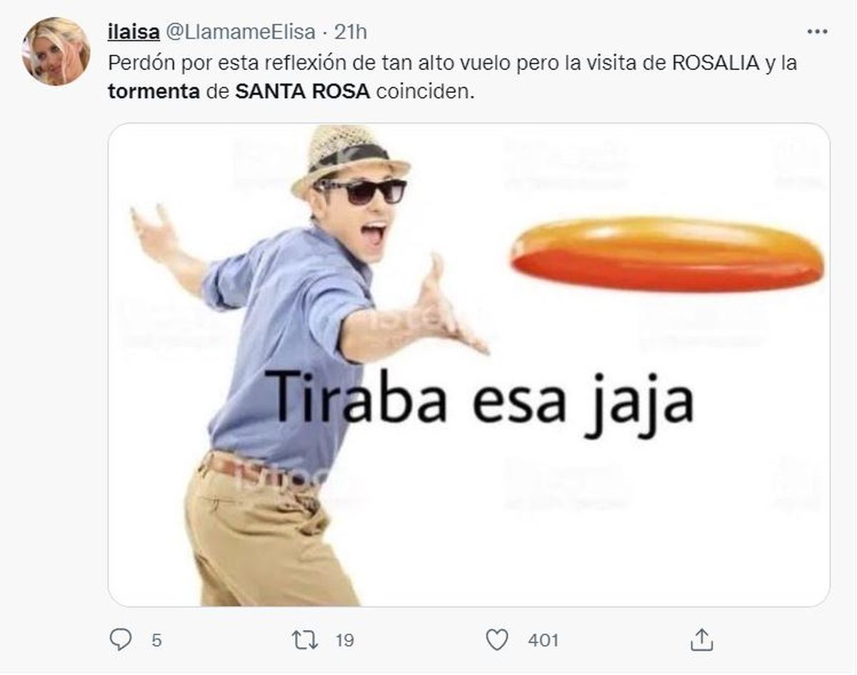 Tormenta de Santa Rosa: los mejores memes que anticipan la llegada de ...