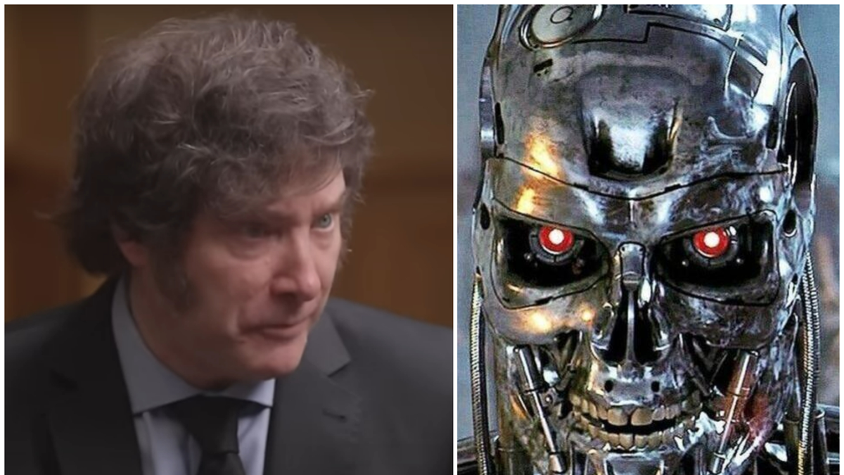 Javier Milei, Terminator y el club del verso monetarista