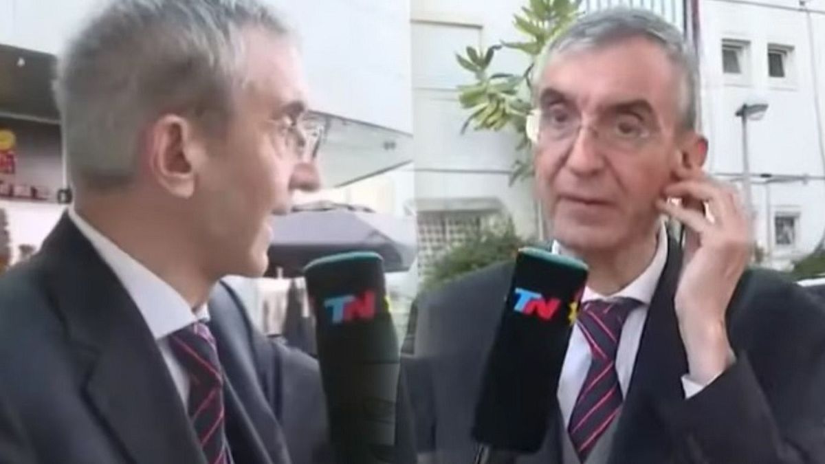 El gran susto de Nelson Castro en Israel: tuvo que correr en vivo a un refugio en medio de un ataque