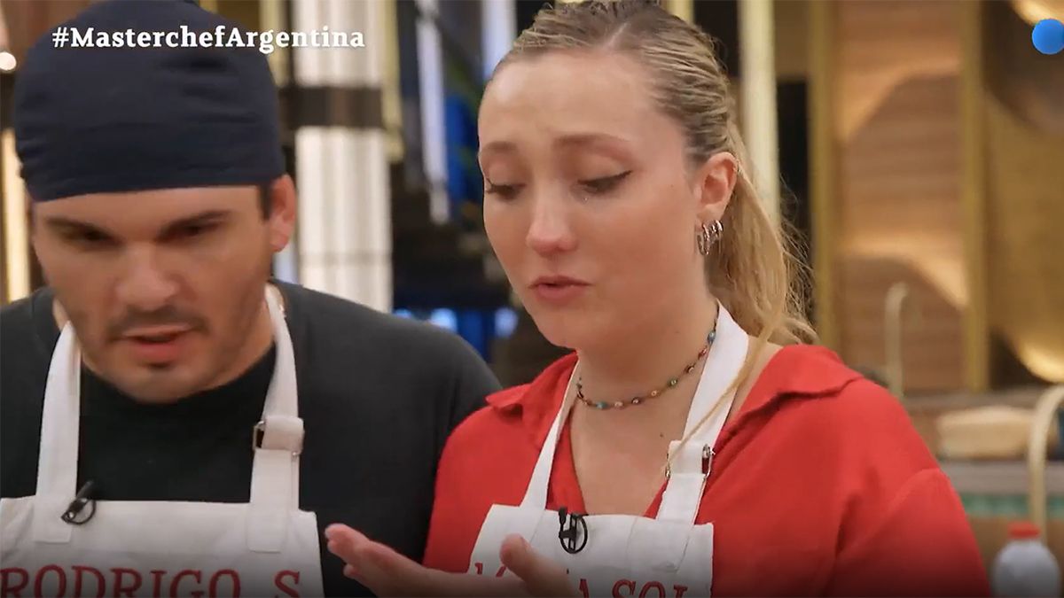 El llanto de María Sol Ferrero de MasterChef tras preparar unos budines ...