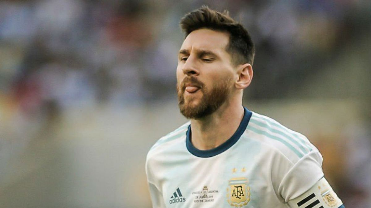 Messi: Hoy tenía ganas de cantar el himno y lo canté