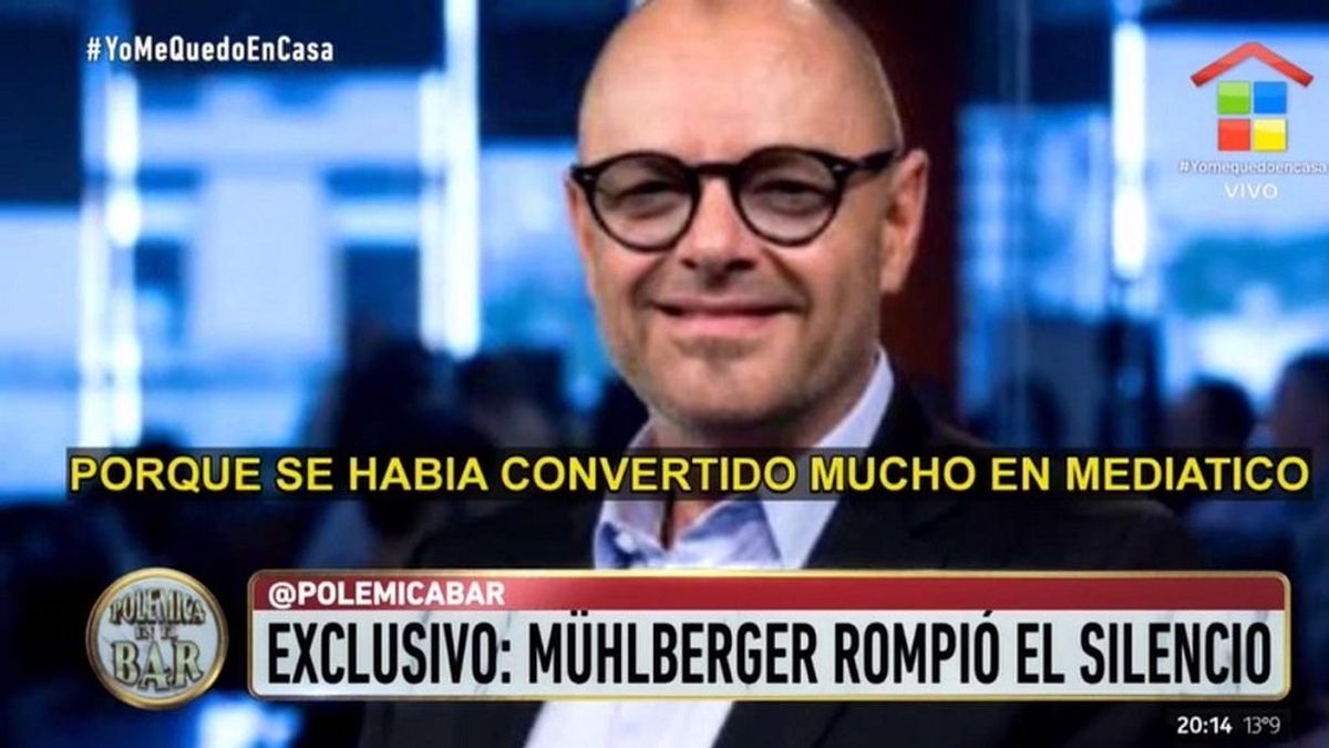Rubén Mühlberger habló para Polémica en el bar: Acá hay una mano negra