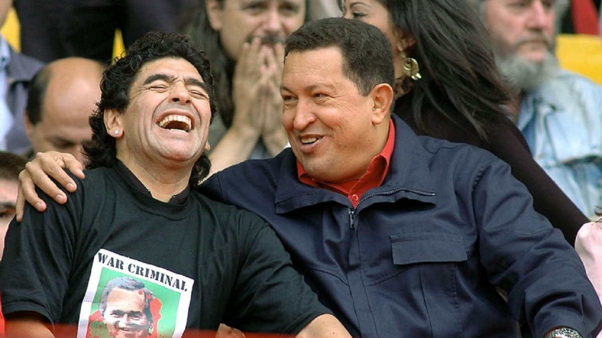 Diego Armando Maradona: su arcoíris político