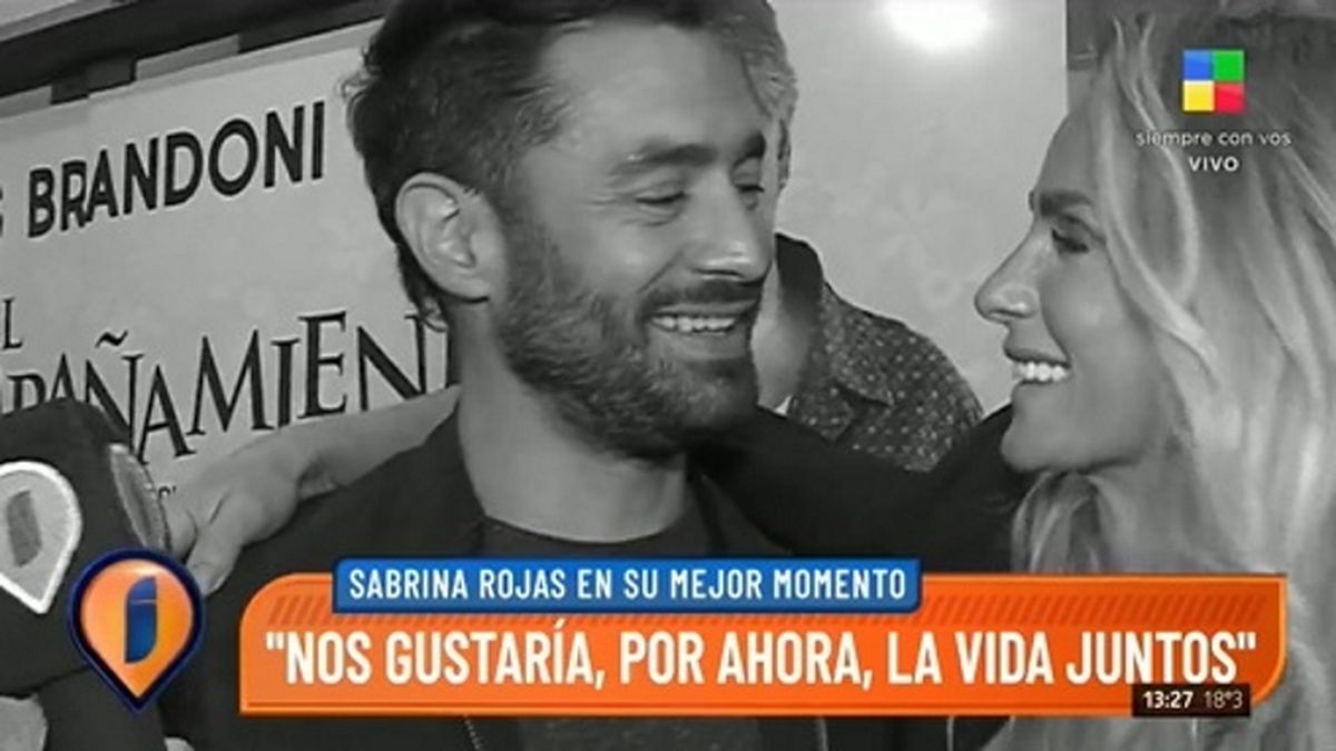 Primera nota juntos de Sabrina Rojas y el Tucu López con Intrusos