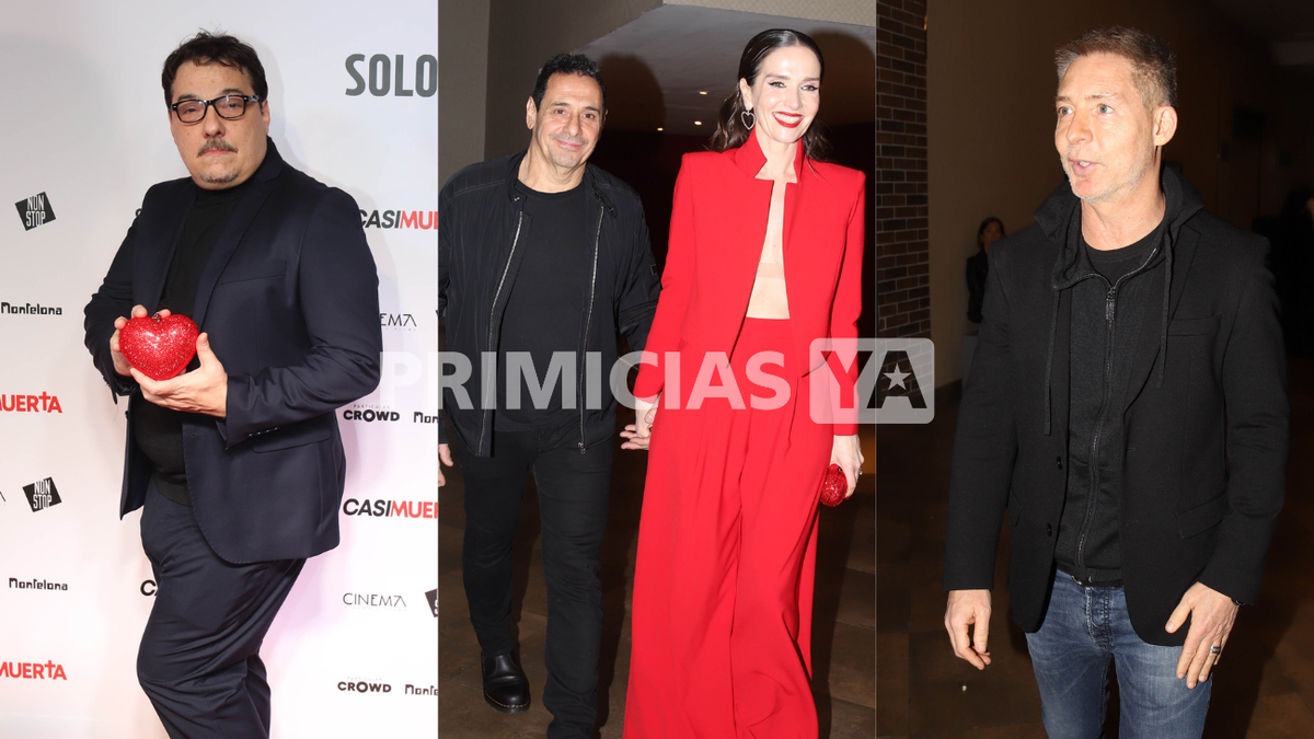 El impactante look de Natalia Oreiro para el estreno de Casi muerta ...