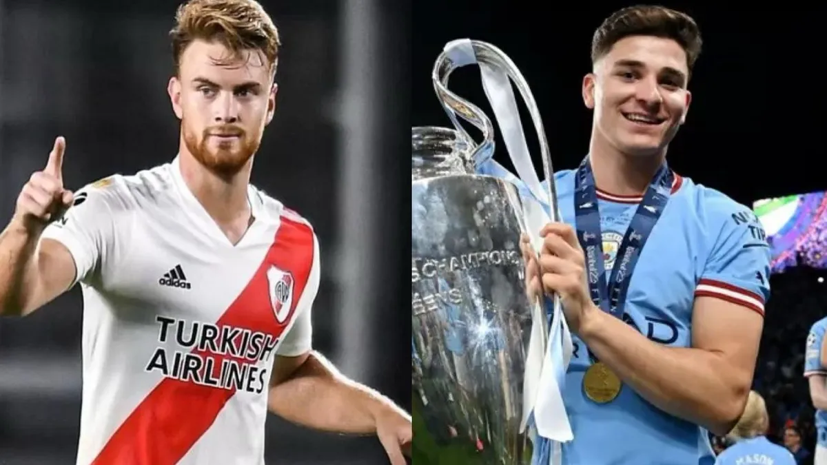 Lucas Beltrán, la joya en ascenso que puede superar a Julián Álvarez