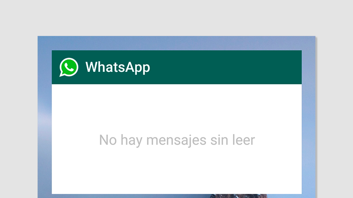WhatsApp: cómo leer los mensajes sin abrir la aplicación