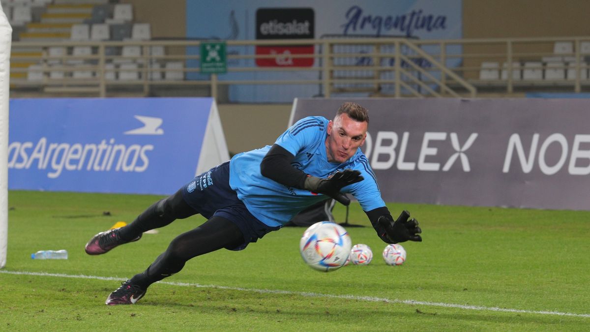 Mundial Qatar 2022: la Selección Argentina se entrenó a puertas ...