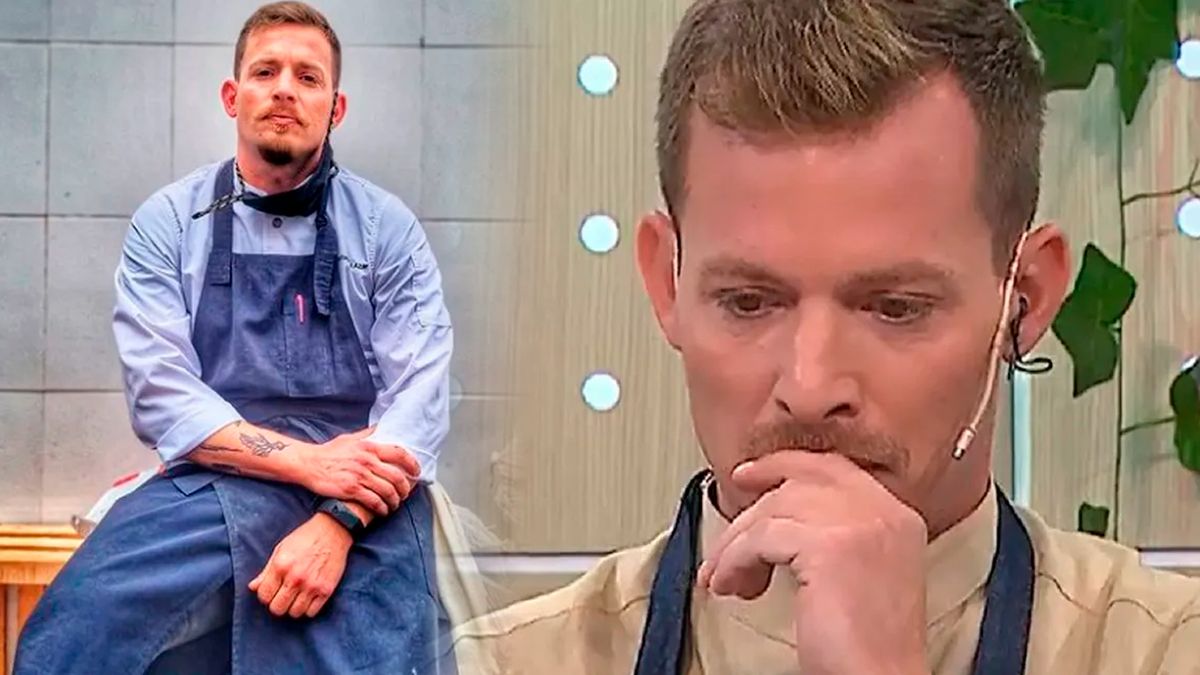 El chef Santiago del Azar quebró en llanto en vivo por una pregunta ...