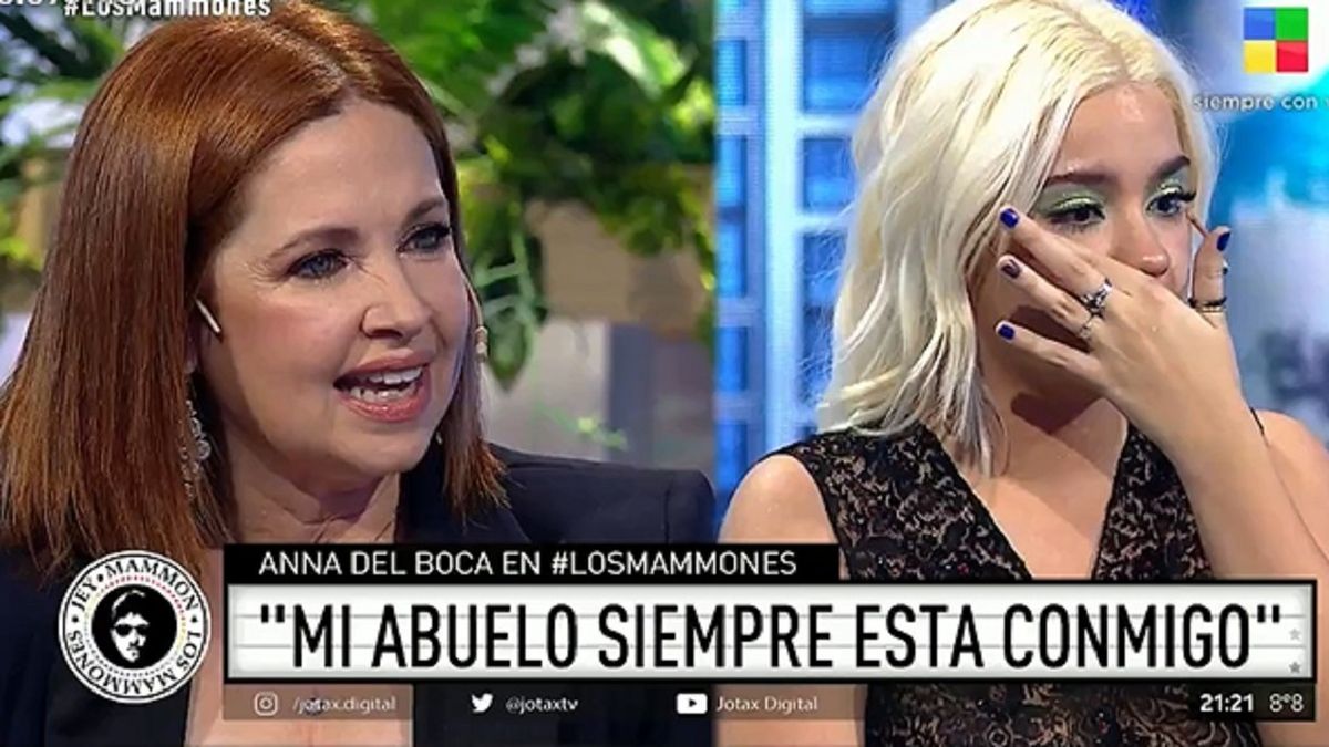 El llanto de Anna Chiara al recordar a su abuelo: Lo admiro montones