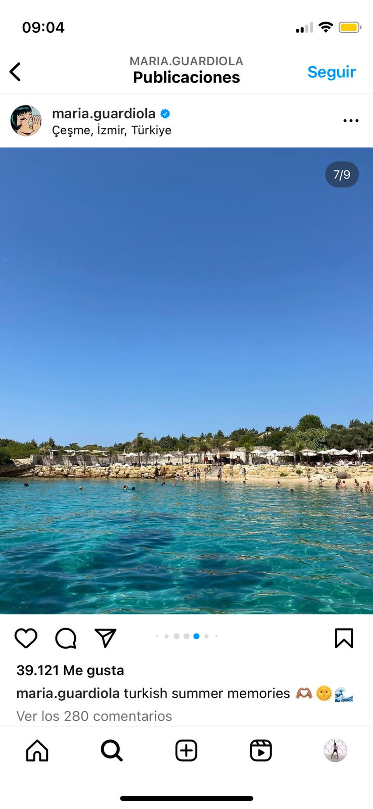 El tremendo festejo de María Guardiola tras el triunfo del City, muy ...