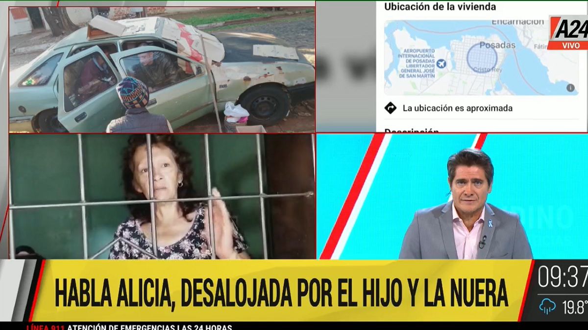 Echó a sus padres, les tomó la casa y ahora los jubilados viven en un auto: Ya no somos una familia
