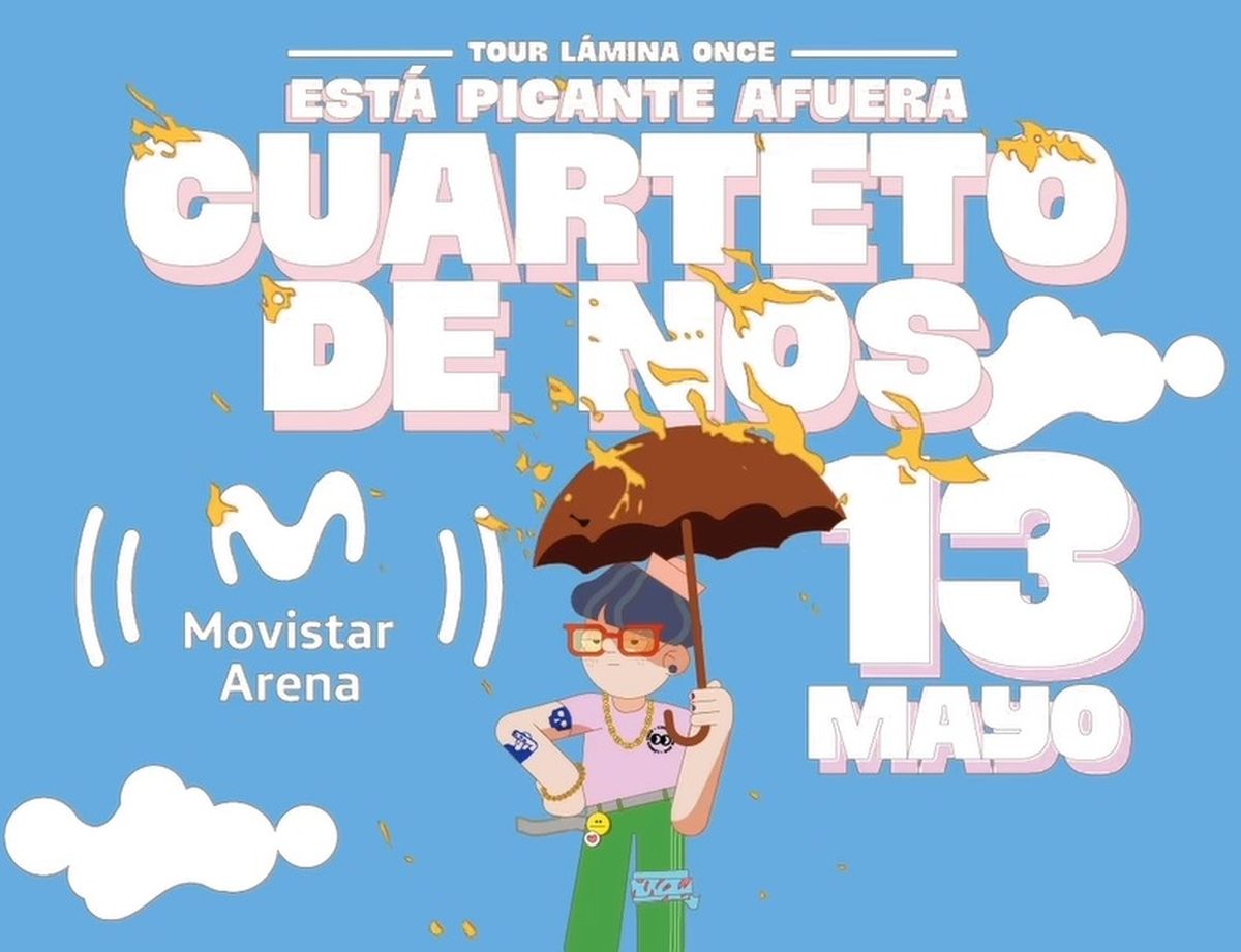 Cuarteto de Nos anunció una nueva fecha en el Movistar Arena