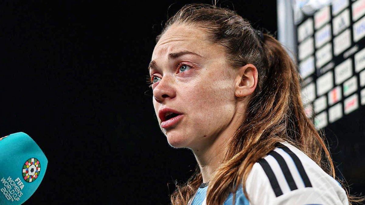 La arenga de Estefanía Banini tras la derrota de la Selección femenina ...
