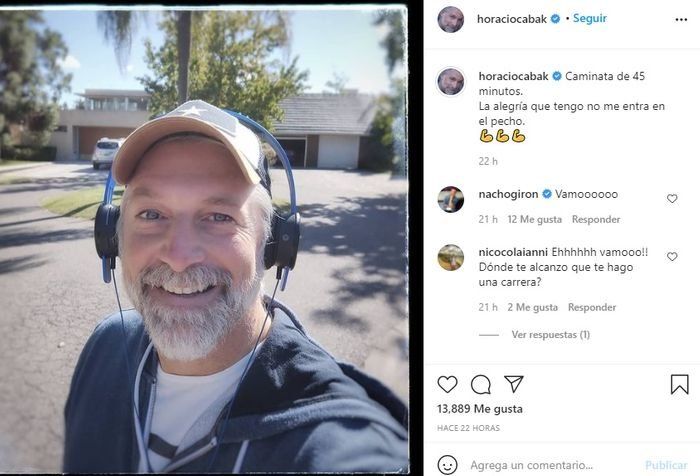 Horacio Cabak regresó a la radio tras superar el coronavirus