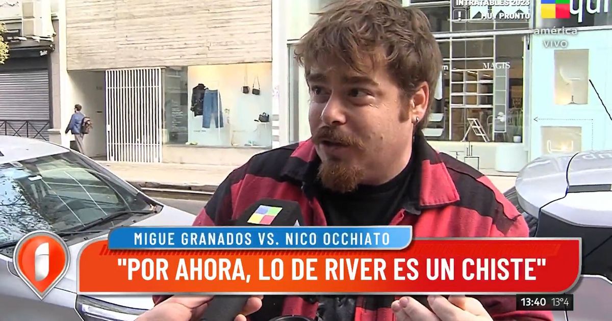 Migue Granados respondió al palito de Nico Occhiato al aire: Lo escuché y...