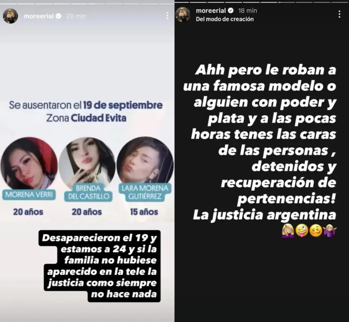 Volvieron a detener a Morena Rial: la Justicia revocó su excarcelación ...