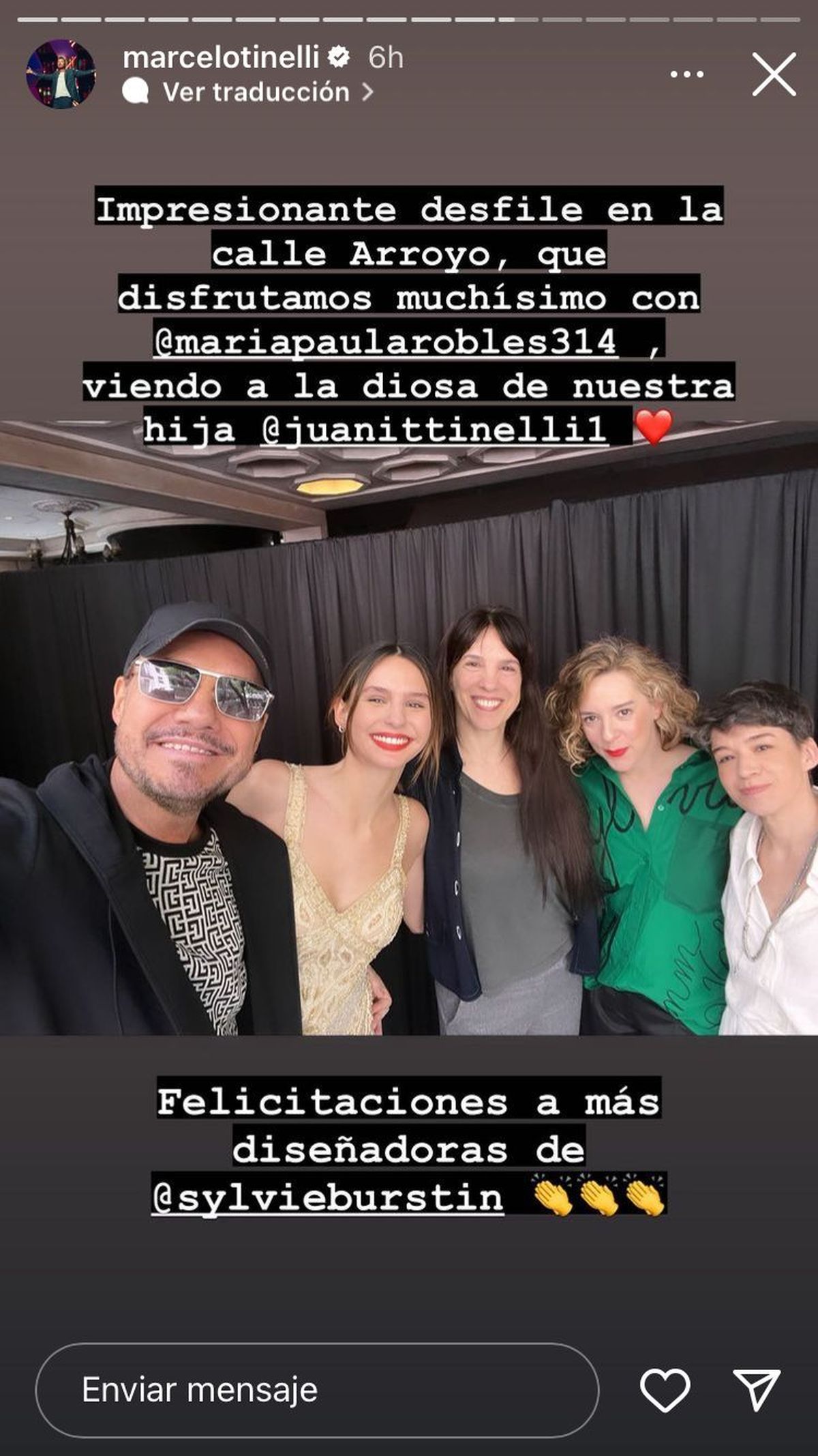 Marcelo Tinelli y Paula Robles se mostraron juntos y están cada vez más ...