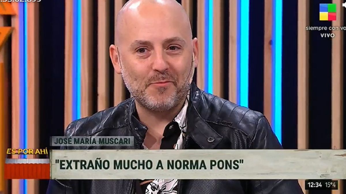 La emoción de Muscari al recordar a Norma Pons, con quien compartió la ...