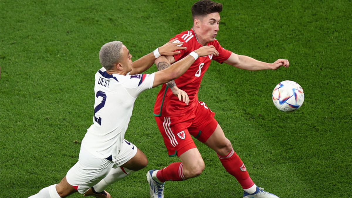 Mundial Qatar 2022: Gales le rescató un empate ante Estados Unidos en el debut