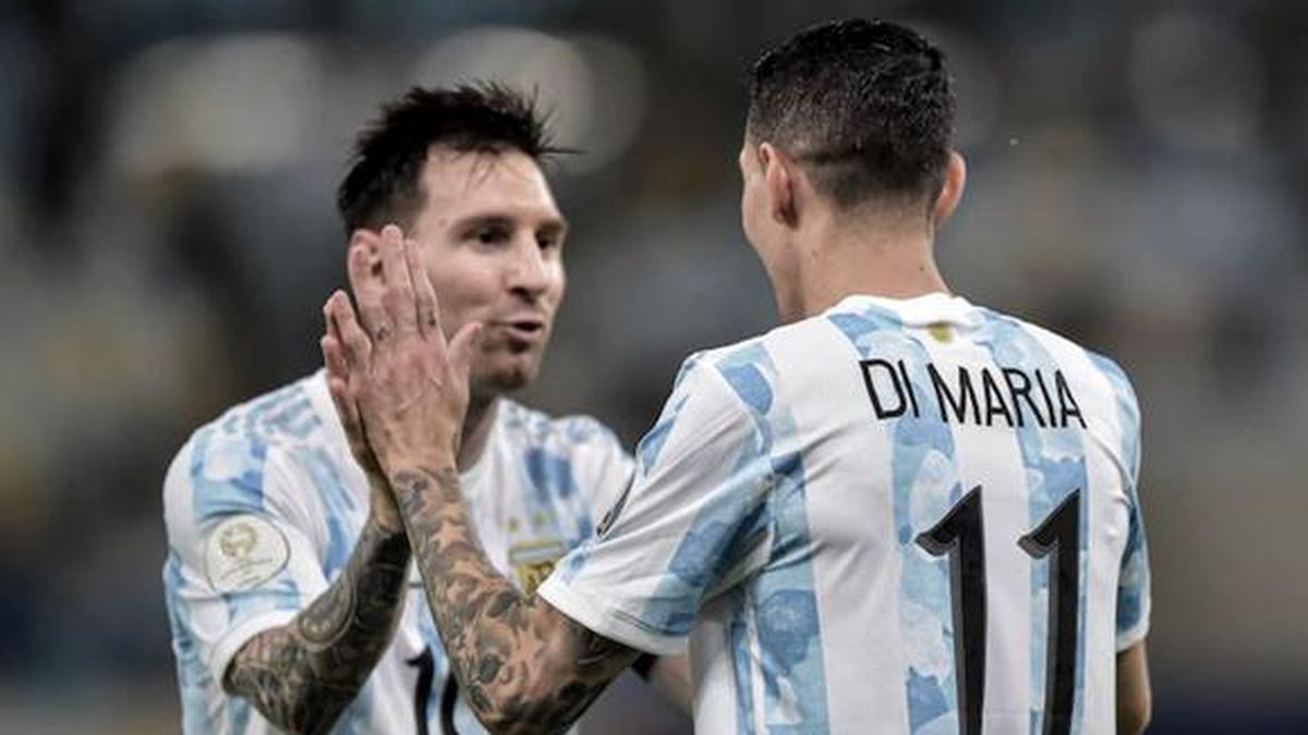Las señales que Messi le dio a Di María y que auguraban el milagro de ...