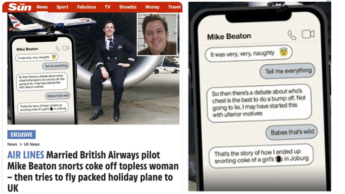 Un mensaje picante tras una noche de excesos: la historia detrás del ...