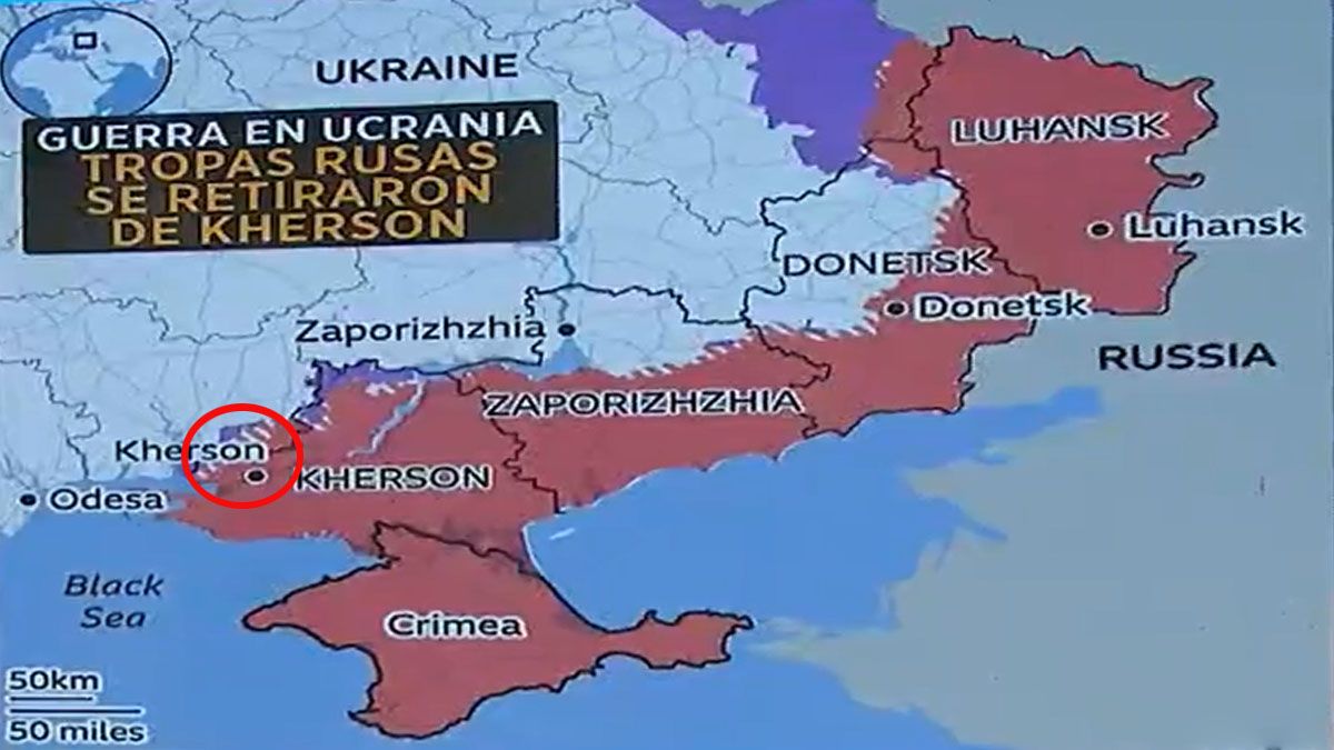 Rusia abandona la ciudad de Jerson, clave en la ocupación del ...