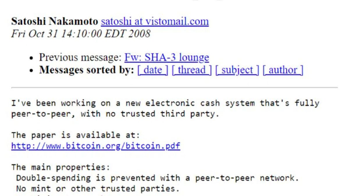 Bitcoin: las teorías más locas sobre la identidad de Satoshi Nakamoto ...