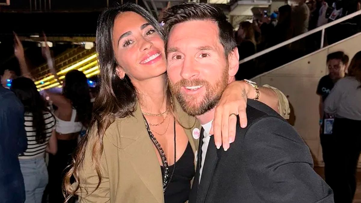 Lionel Messi publicó una foto de su intimidad con Antonela Roccuzzo y ...