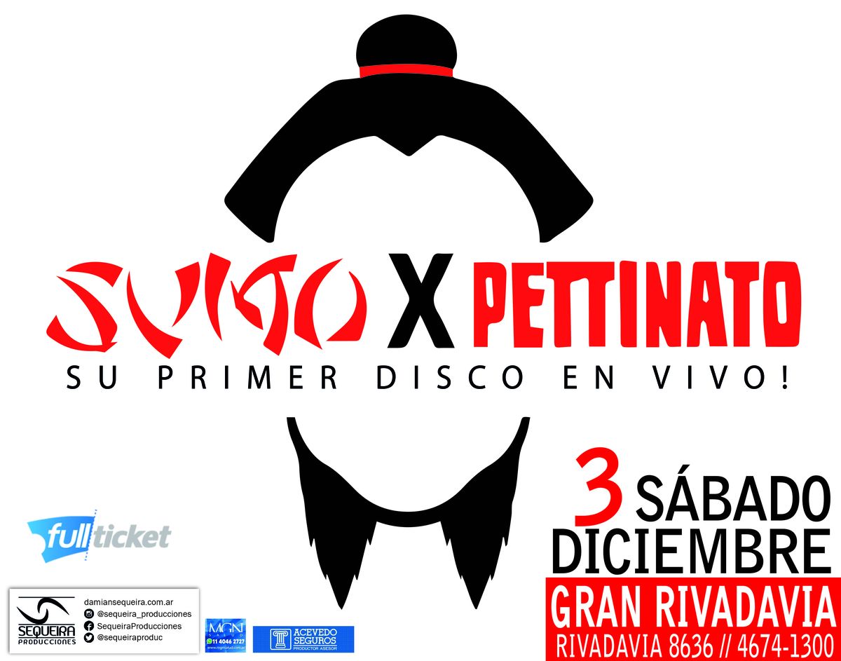Sumo x Pettinato: su primer disco en vivo