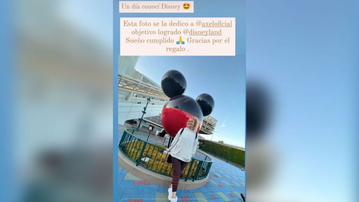 El sueño que Axel le cumplió a una persona especial para él